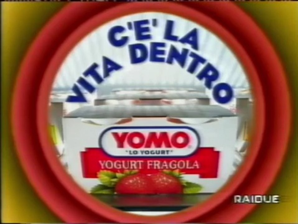 Pubblicità/Bumper anni 90 RAI 2 - Yogurt Yomo - Video Dailymotion