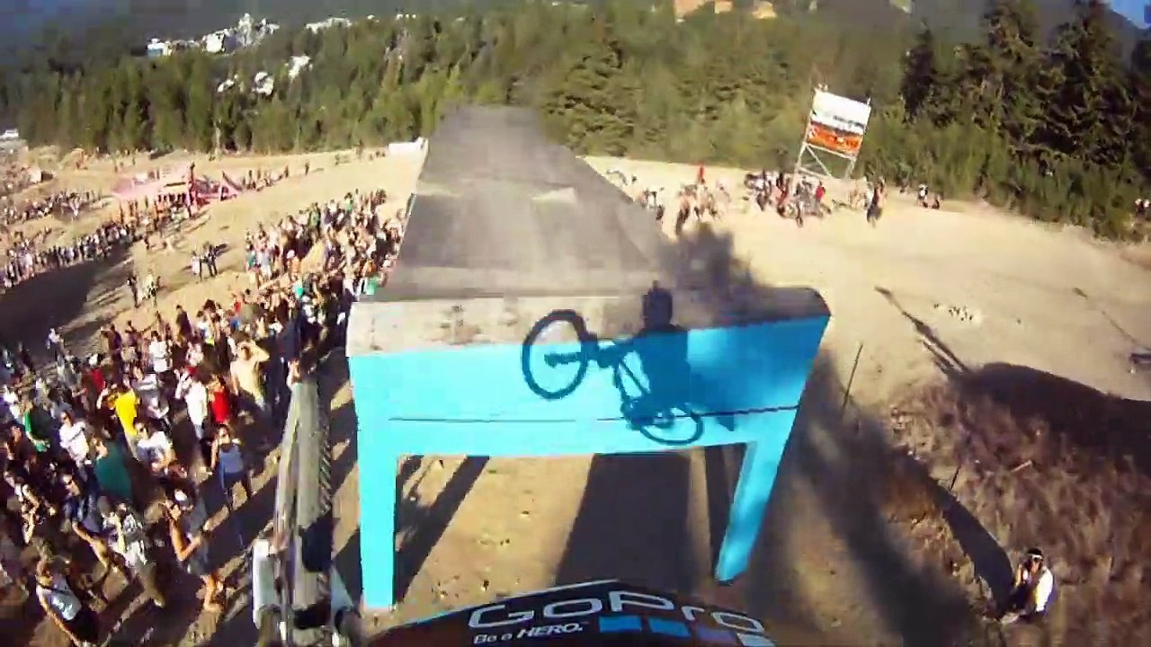 GoPro HD HERO Camera: Crankworx Whistler - Mike Montgomery's Slopestyle ...