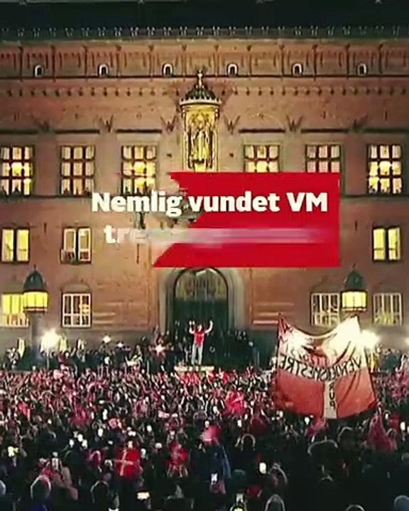Det danske herrelandshold fik i aftes en storslået velkomst af ...