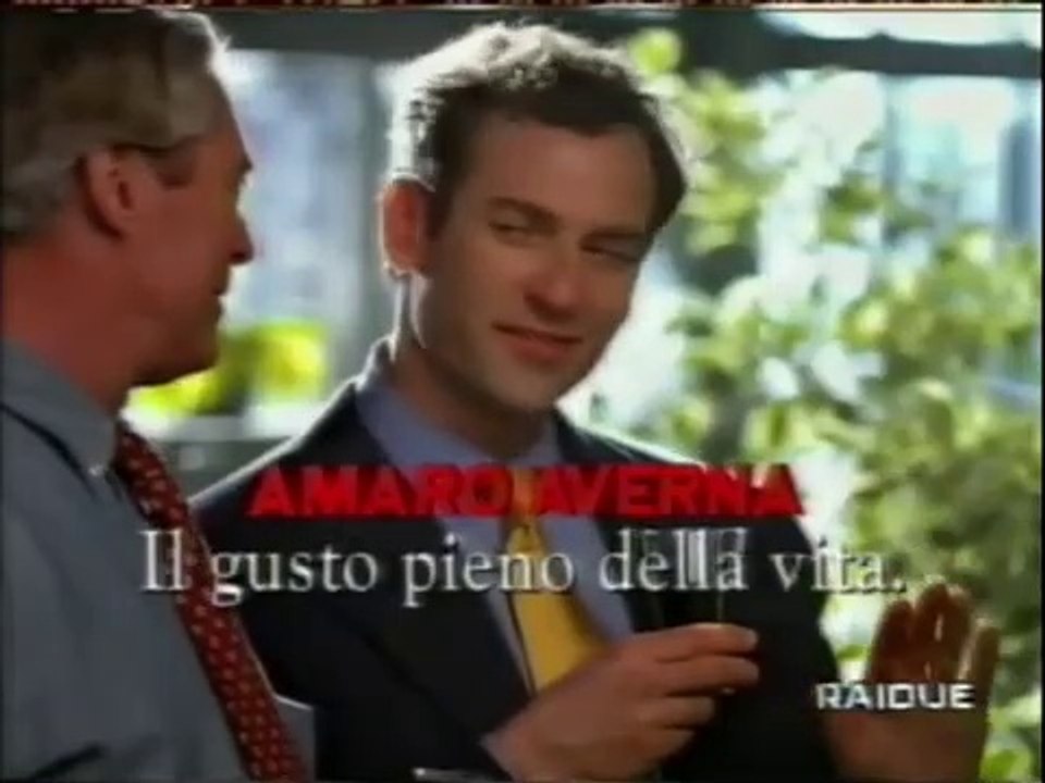 Pubblicità/Bumper anni 90 RAI 2 - Amaro Averna - Video Dailymotion