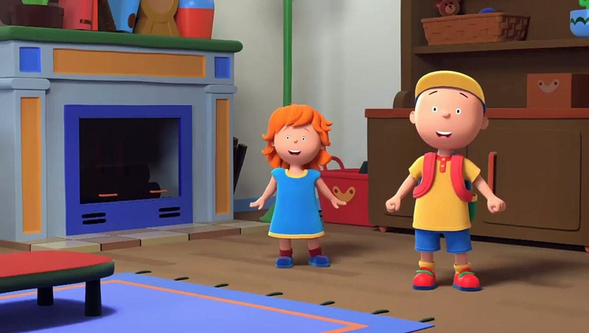 Caillou And Rosie Fight