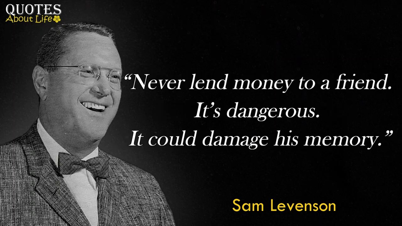 Sam Levenson Quotes That Change Your Mood - video Dailymotion