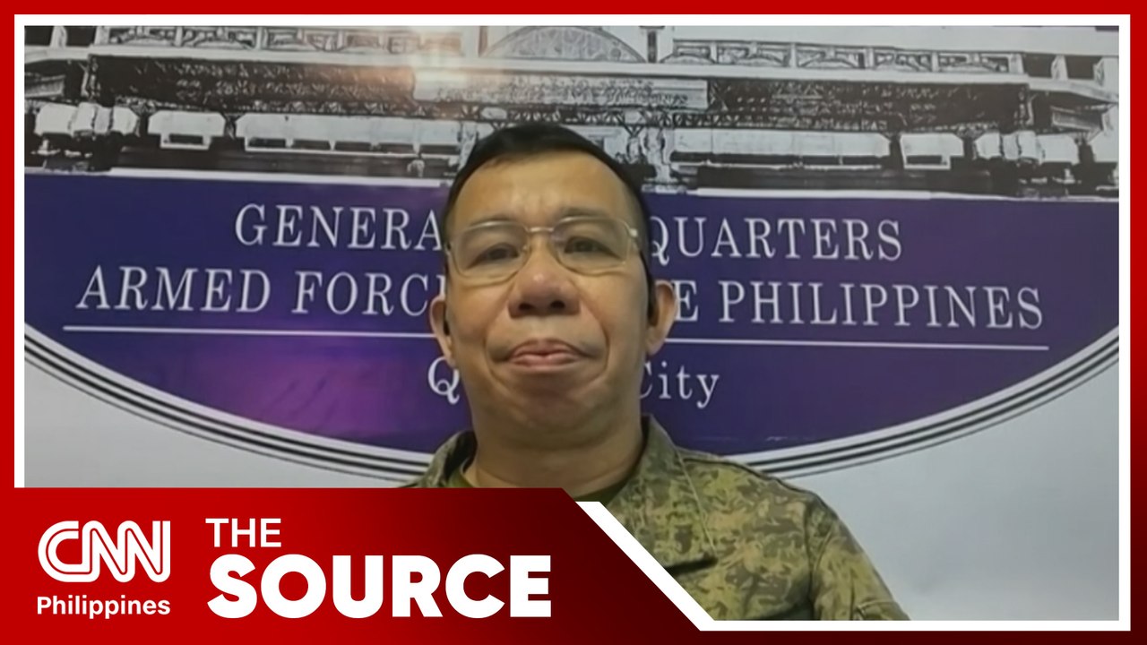 AFP Spokesperson Col. Medel Aguilar | The Source - video Dailymotion