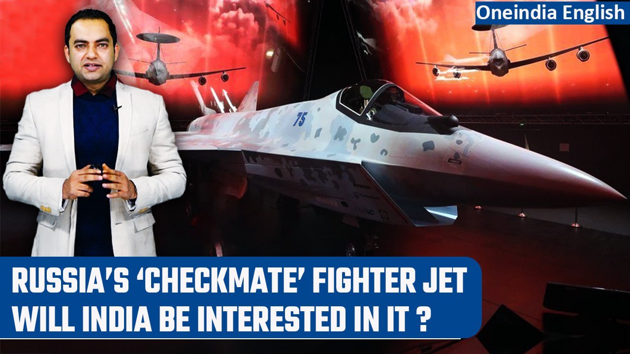 Su-75 'Checkmate' Fighter: India likely to collaborate with Russia ...