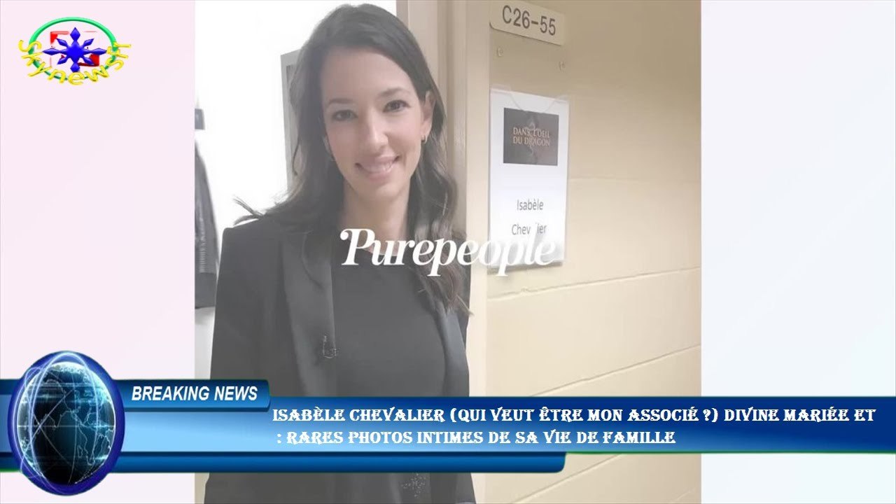 Isabèle Chevalier (Qui veut être mon associé ?) divine mariée et ...
