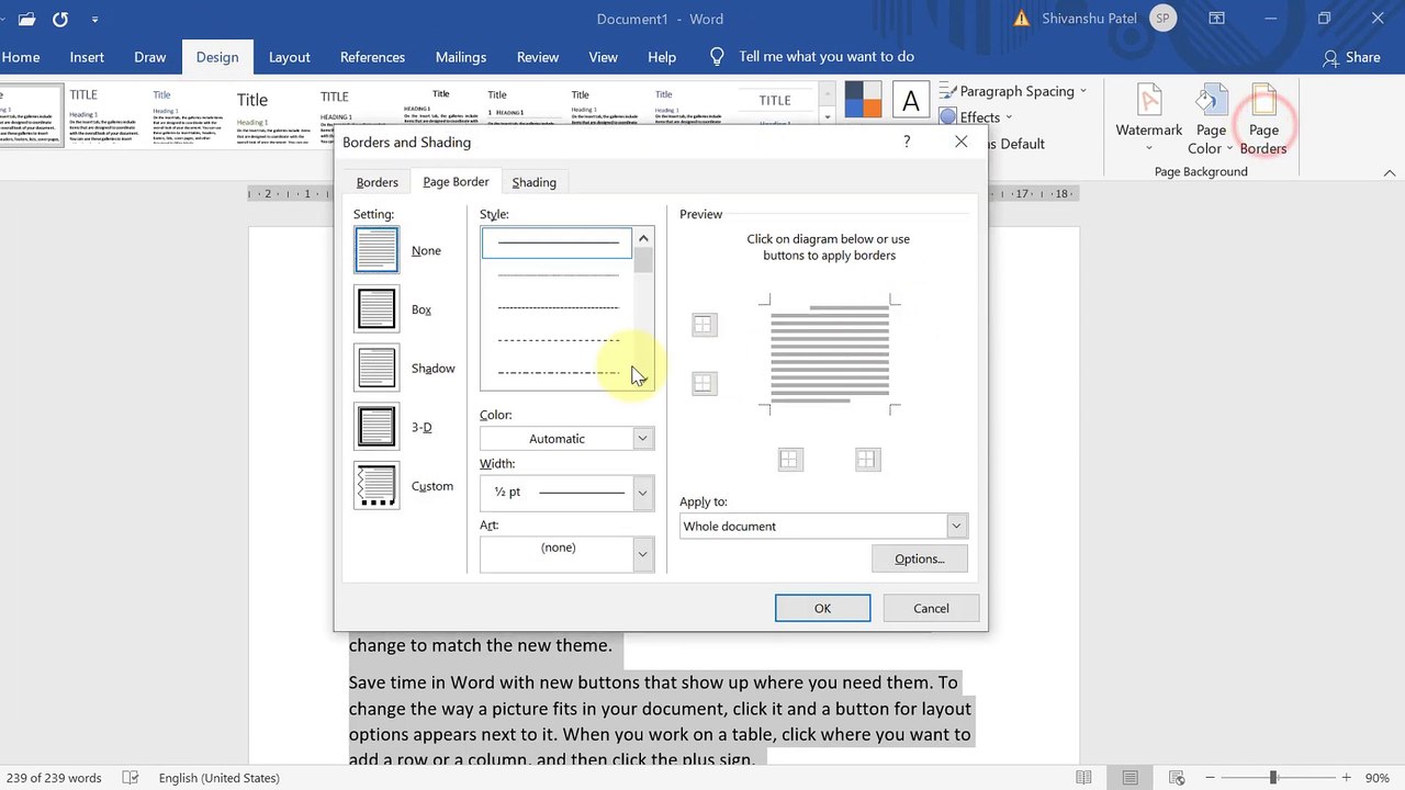 Lecture - 5 Microsoft Word - Layout Tab - video Dailymotion