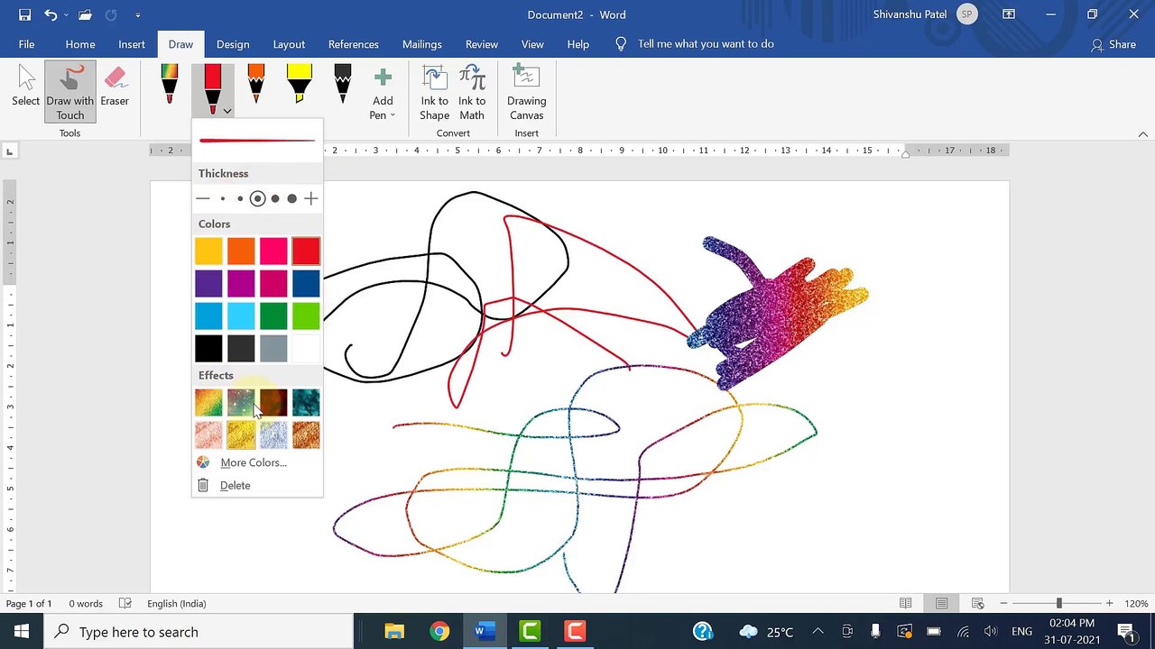 Lecture - 2 Microsoft Word - Draw Tab - video Dailymotion