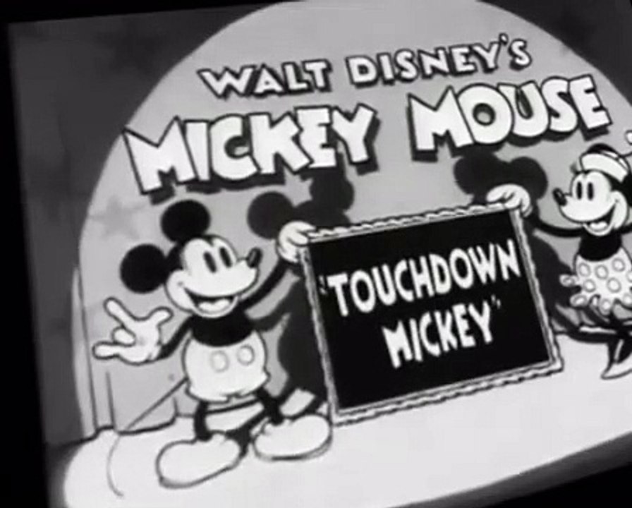 Mickey Mouse Sound Cartoons (1932) - Touchdown Mickey - video Dailymotion