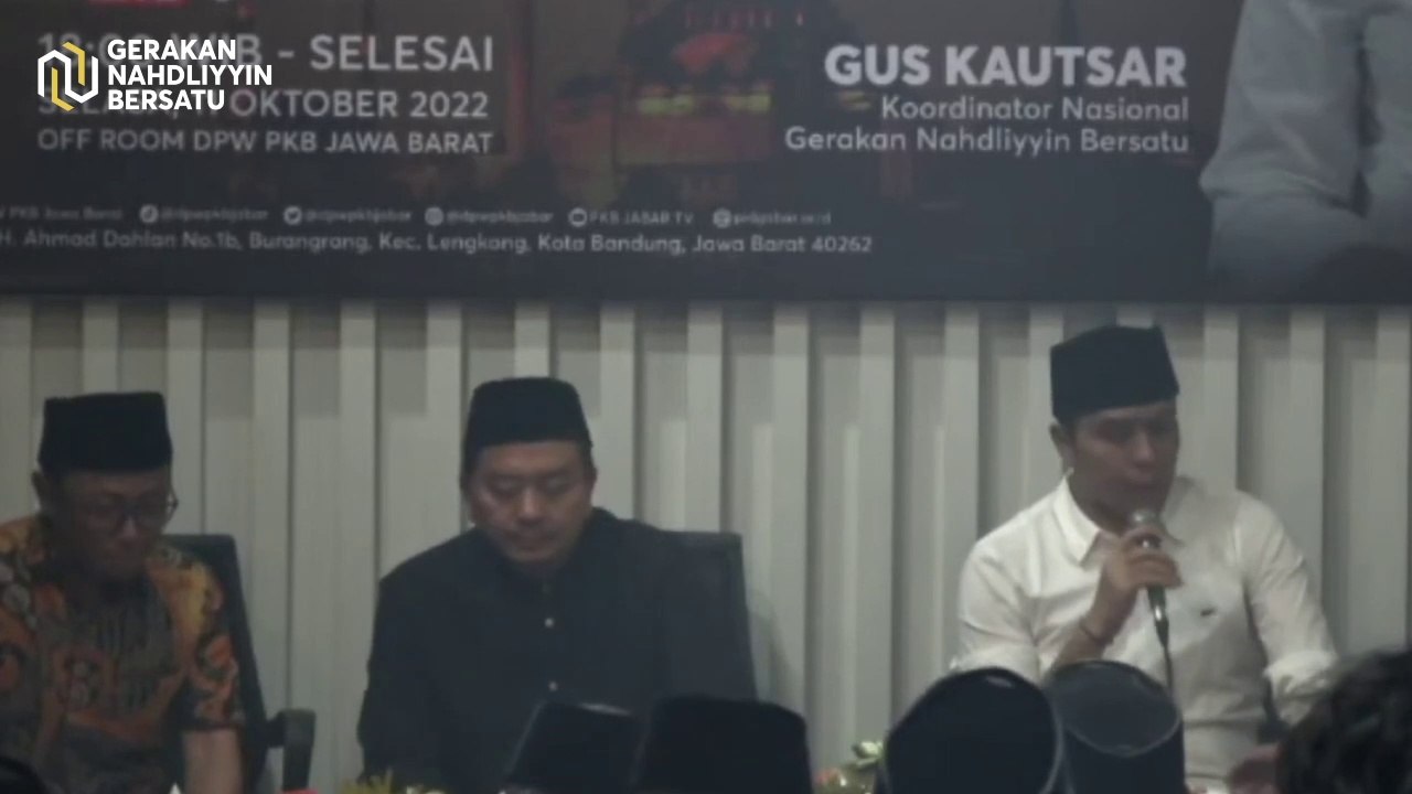 Gus Kautsar - Gerakan Nahdliyyin Bersatu Jawa Barat - video Dailymotion