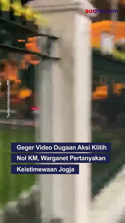 Geger Dugaan Aksi Klitih di Titik Nol KM, Warganet Pertanyakan ...