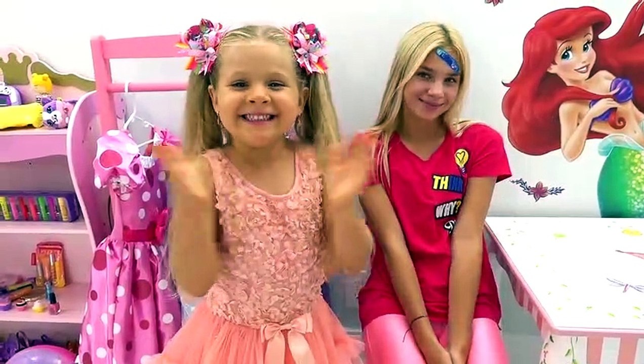 Diana and Maggie Pretend Play The Boo Boo Story - video Dailymotion