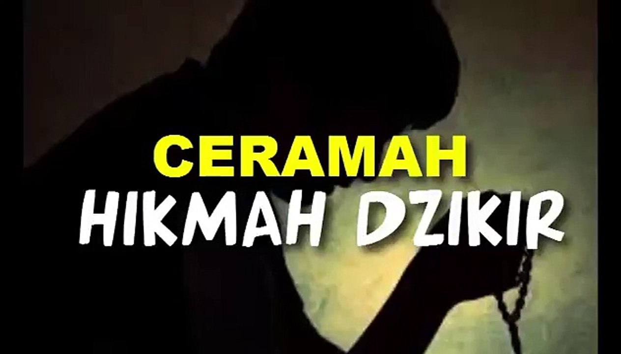 CERAMAH KH.Ahmad Asrori Al Ishaqi HIKMAH DZIKIR - Video Dailymotion