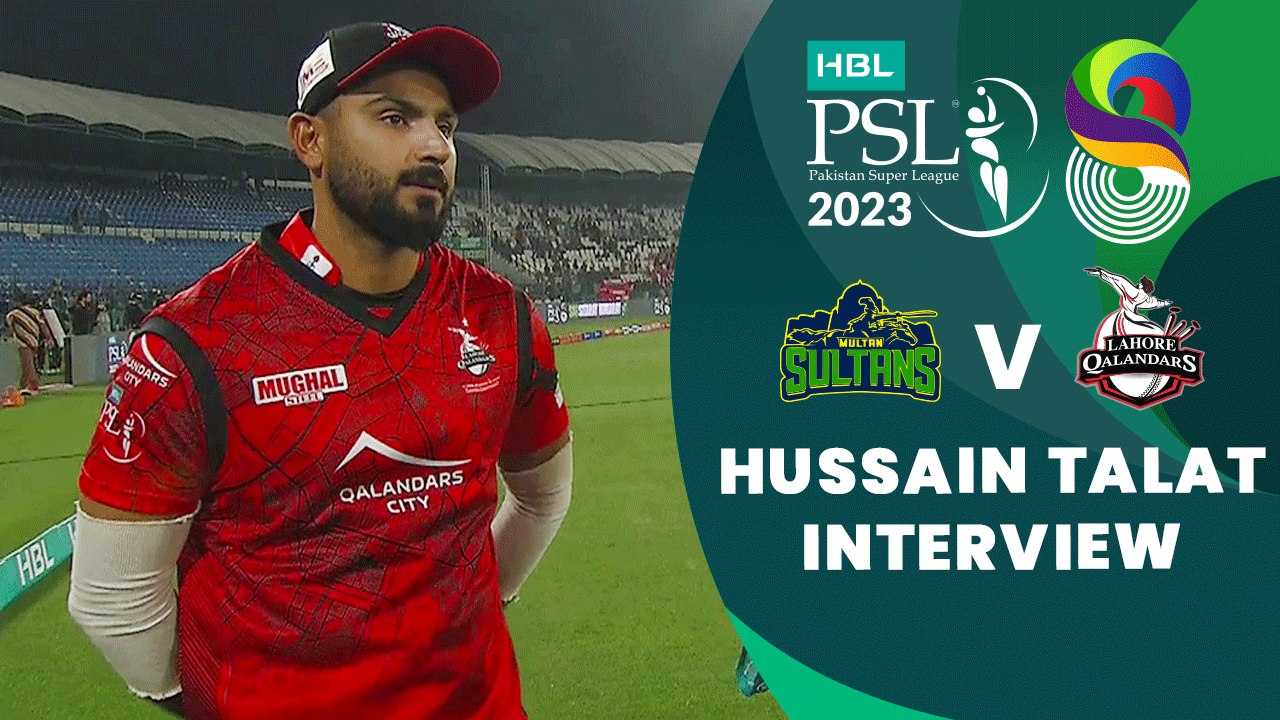 Hussain Talat Interview | Multan Sultans vs Lahore Qalandars | Match 1 | HBL PSL 8 | MI2T ...