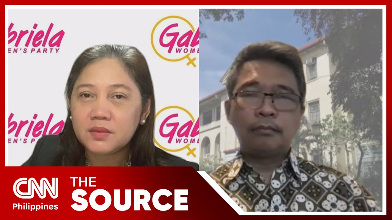 Gabriela Partylist Rep. Arlene Brosas & Jay Batongbacal | The Source ...