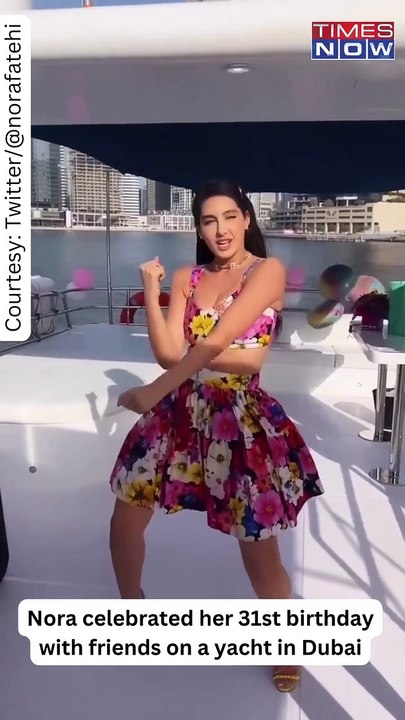 Watch! Nora Fatehi Celebrates Her 31st Birthday With Friends, Dances On ...