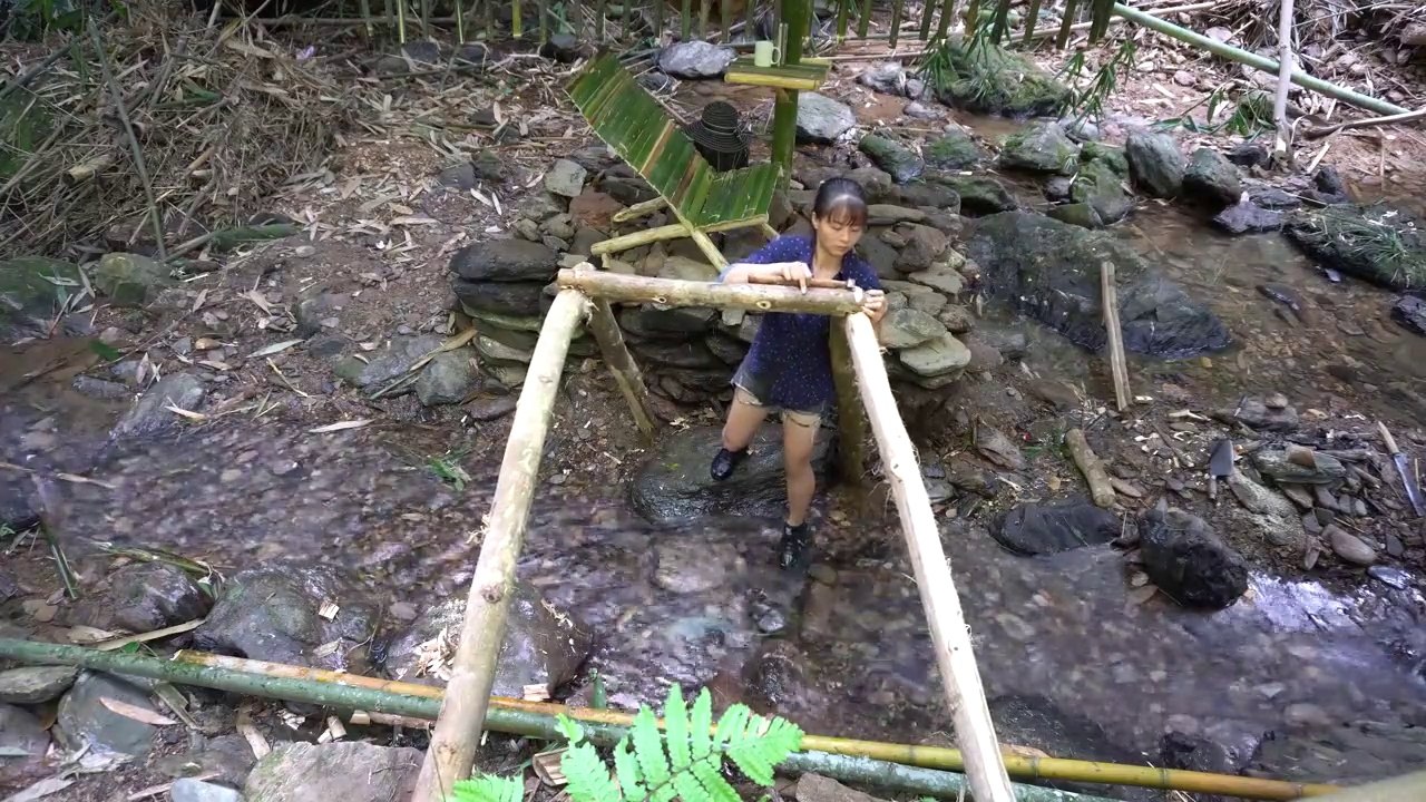 OFF GRID LIVING, 3 Day SOLO Bushcraft & Camping, Survival Alone, Free ...