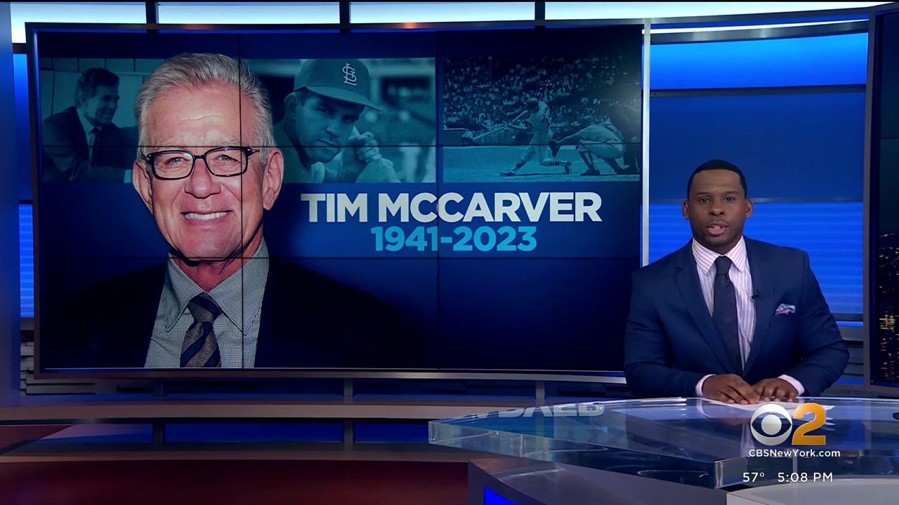 Mets, Yankees broadcaster Tim McCarver dies at 81 - video Dailymotion