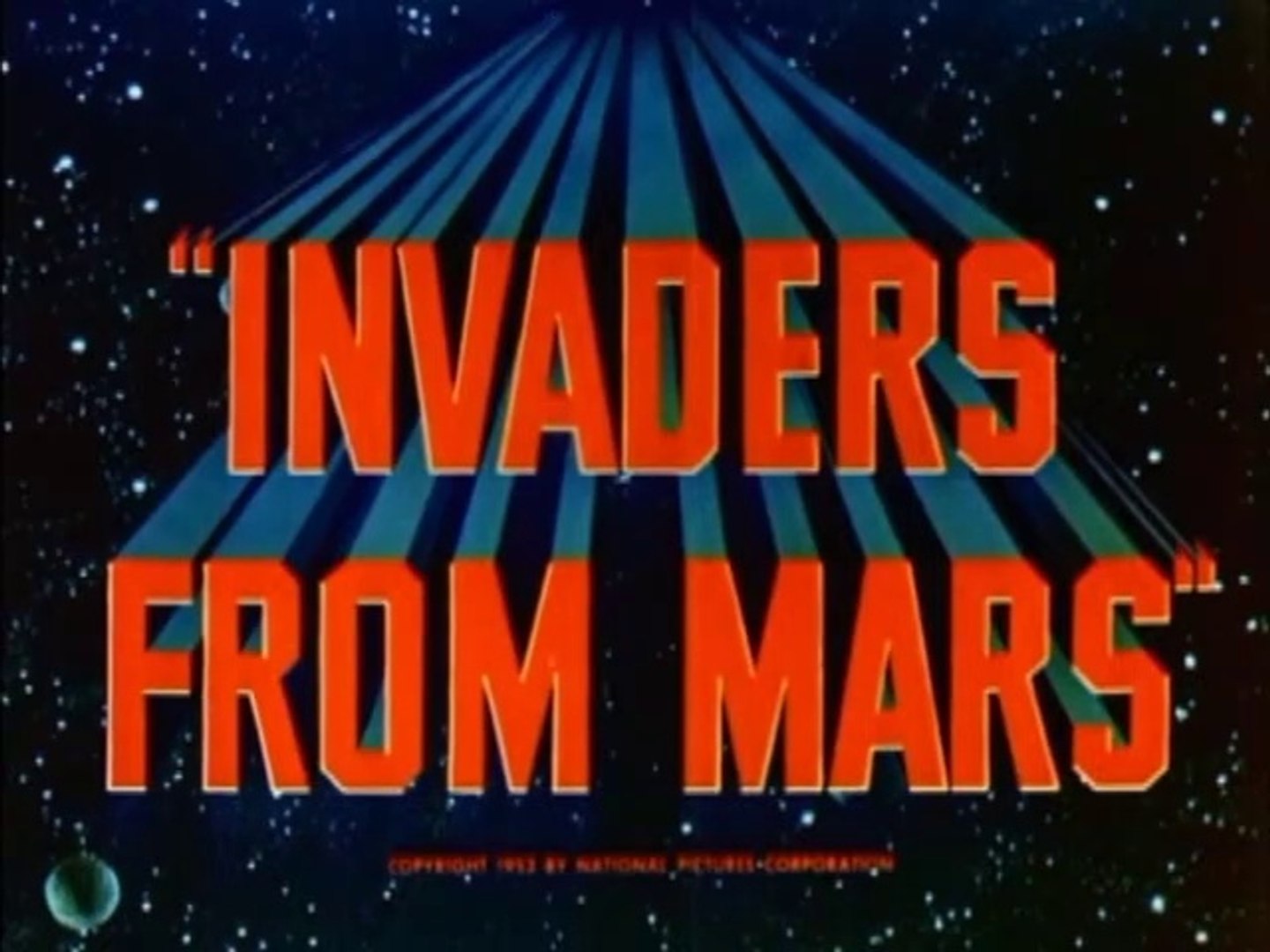 Invaders From Mars 1953 Youtube
