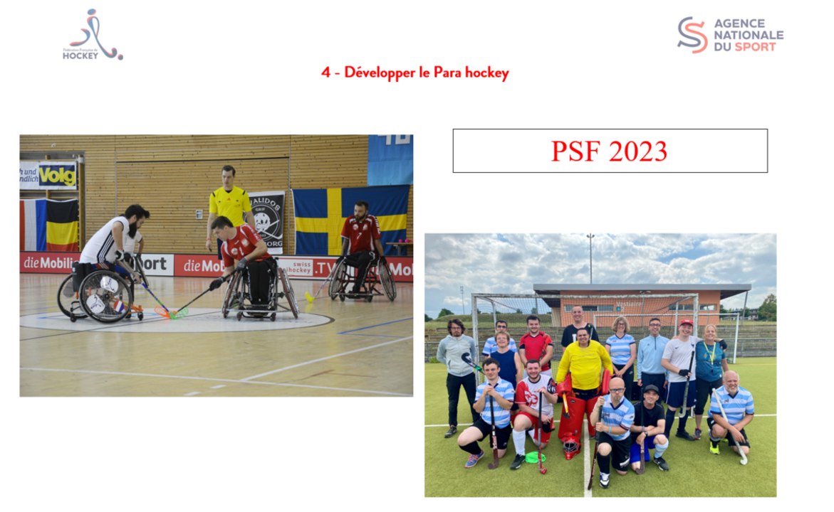 PSF 2023 Focus sur la thématique du Para Hockey - Vidéo Dailymotion
