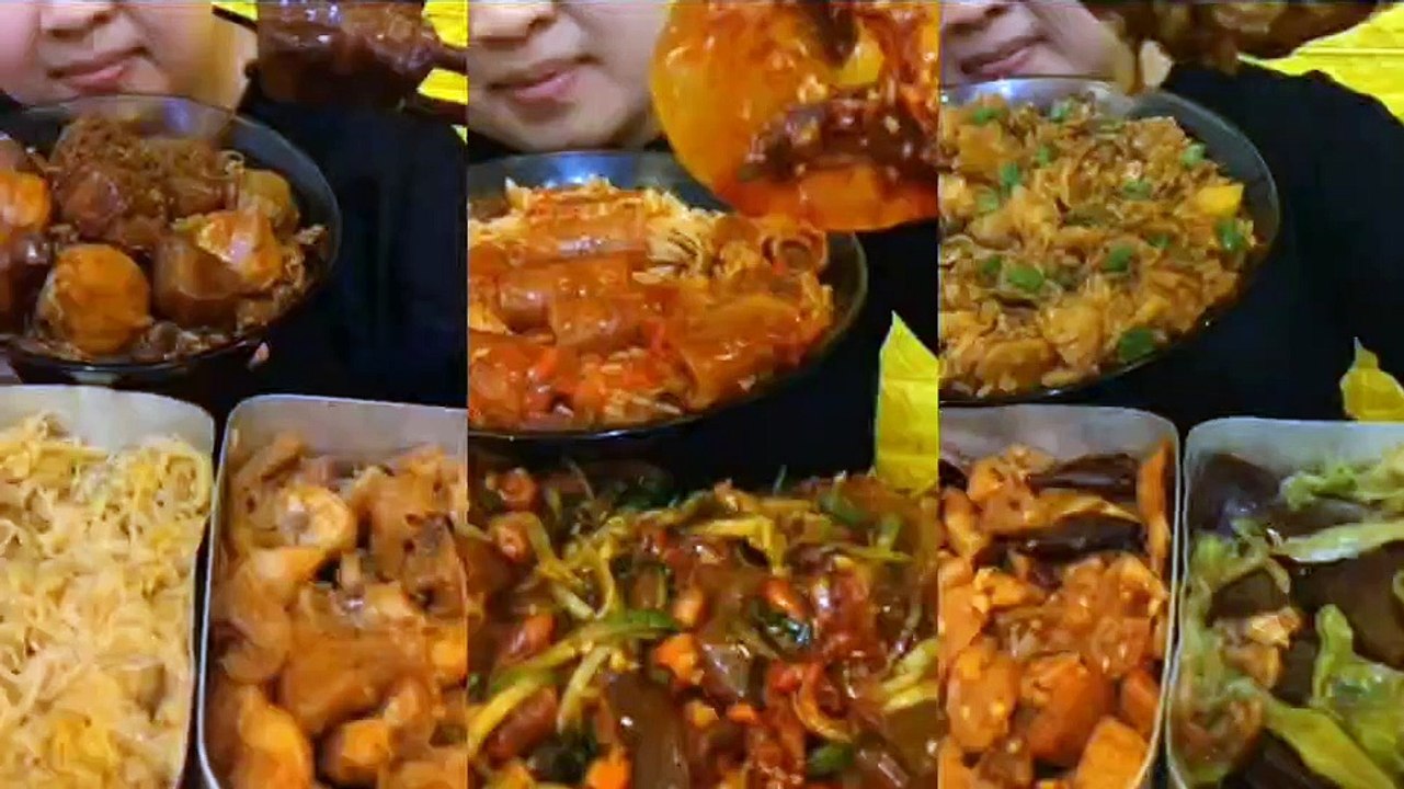 ASMR Chinese YUMMY FOOD, Chinese Food Eating, Yummy Food, Spicy Food ...