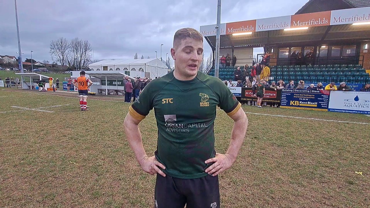 Bury St Edmunds captain Matt Bursey on the 47-44 win against Dorking ...