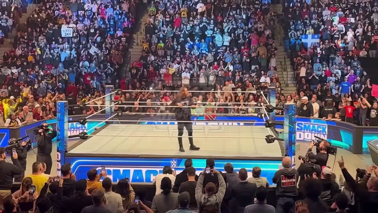 Sami Zayn Full Segment UNCENSORED (Live Crowd Pop) - WWE Smackdown 2/17 ...