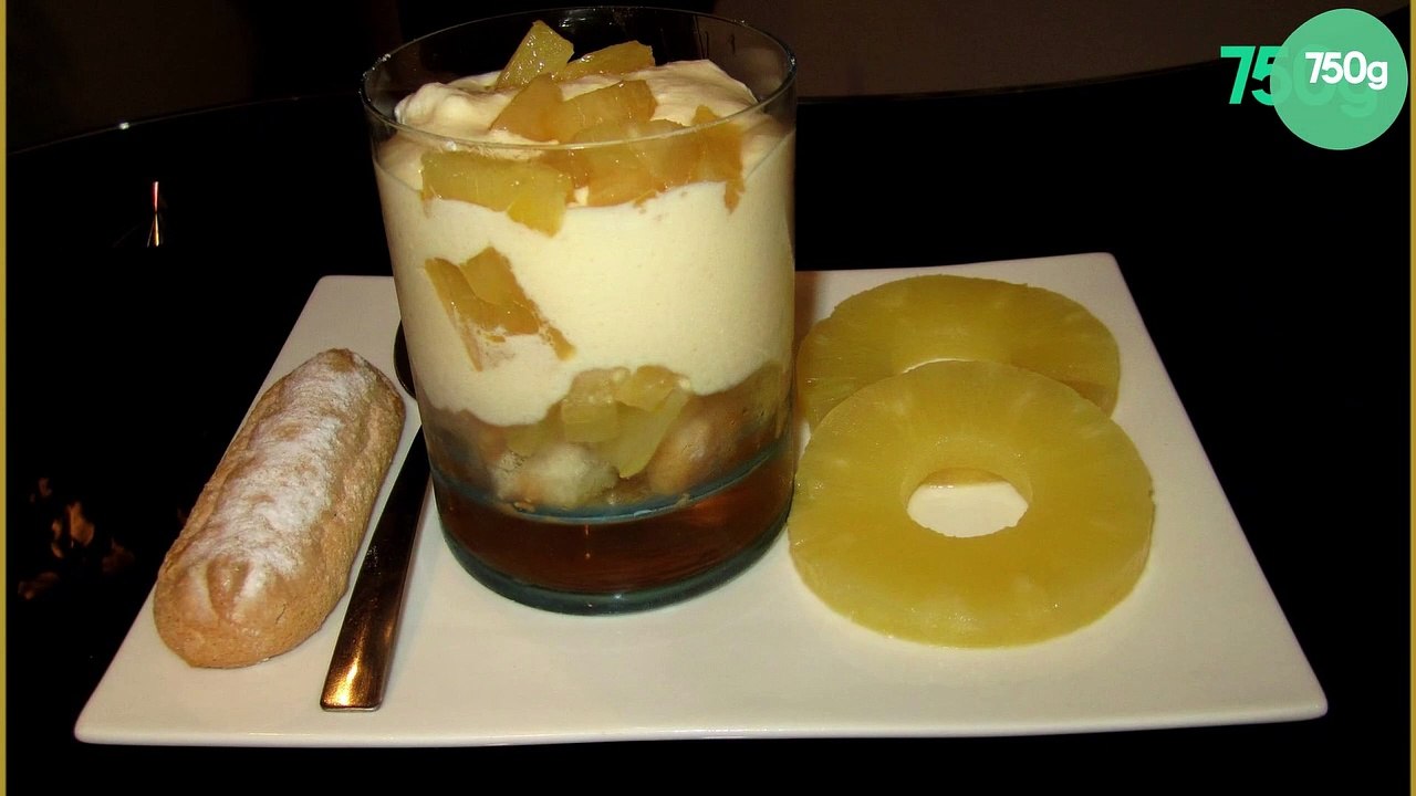 Tiramisu ananas - Vidéo Dailymotion