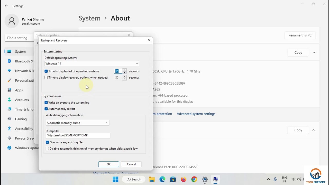 How to change Boot setting in windows 11 || How to change boot menu list time on dual-boot ...