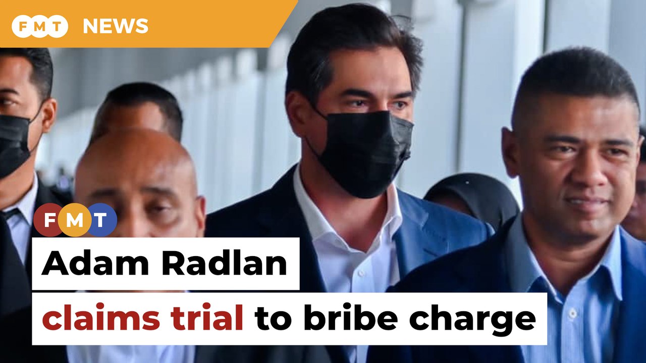 Businessman Adam Radlan charged with accepting RM500,000 bribe - video ...