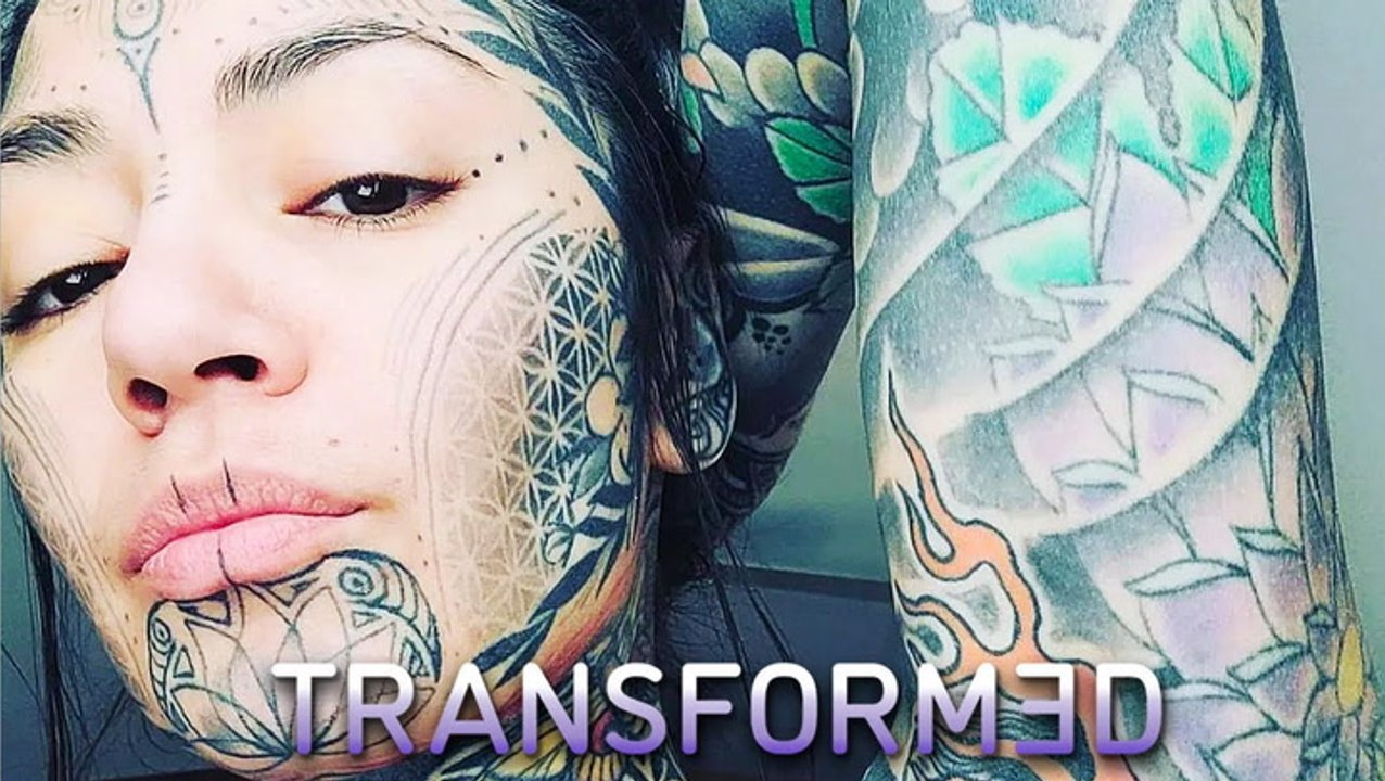 Tattooed Tomboy Goes Girly Glam | TRANSFORMED - video Dailymotion