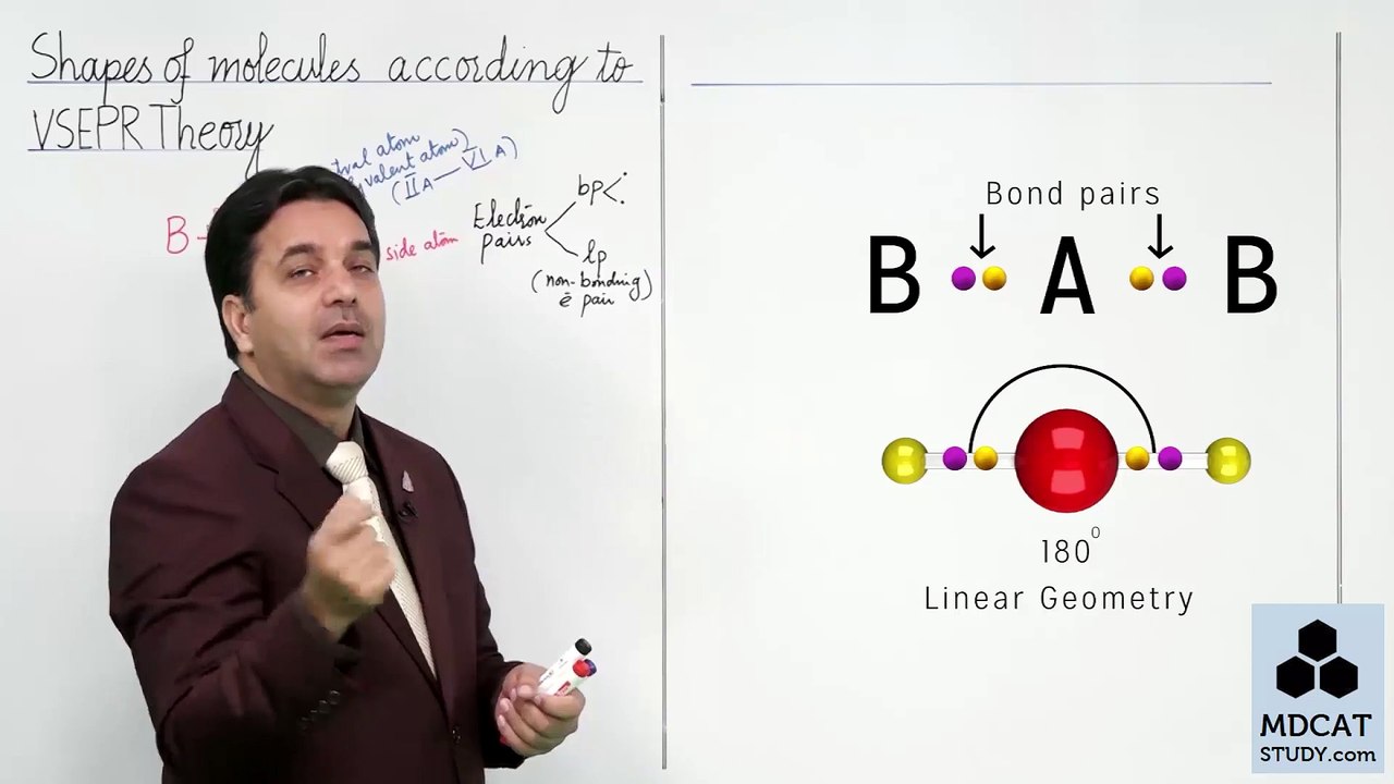(12) VSEPR THEORY (B) / Lecture No.12 Chapter 6 Class 11 by PGC / PGC LECTURES / SIR WAJID ALI ...