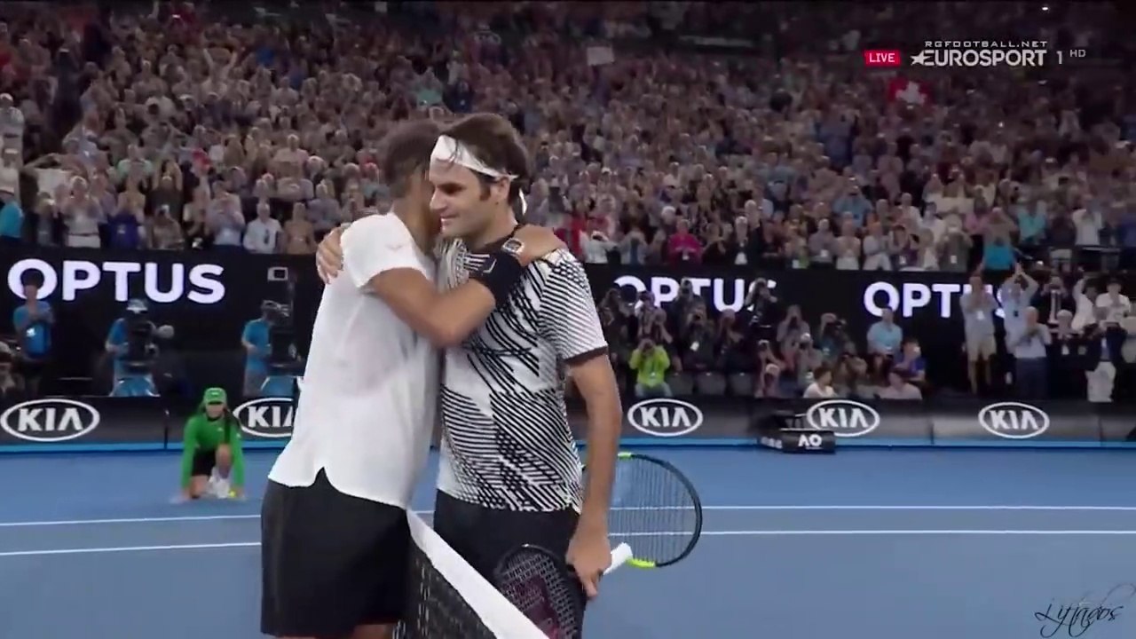 Roger Federer Vs Rafael Nadal Australian Open 2017 Final Highlights