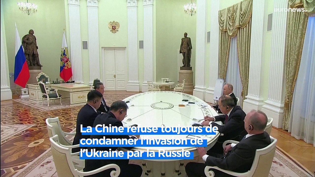 Vladimir Poutine reçoit le chef de la diplomatie chinoise au Kremlin ...