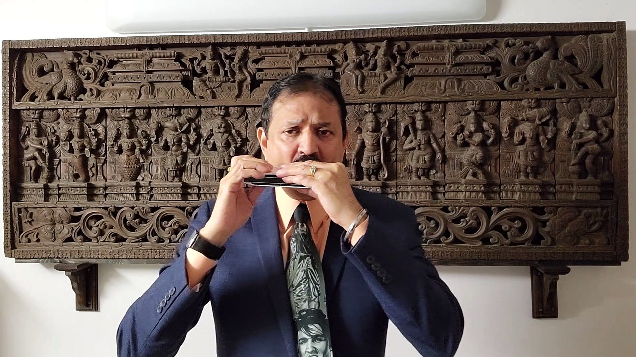 Morani Baagaa Maa Bole Aadhi Raat Maa - Film Lamhe 1991 on Harmonica ...