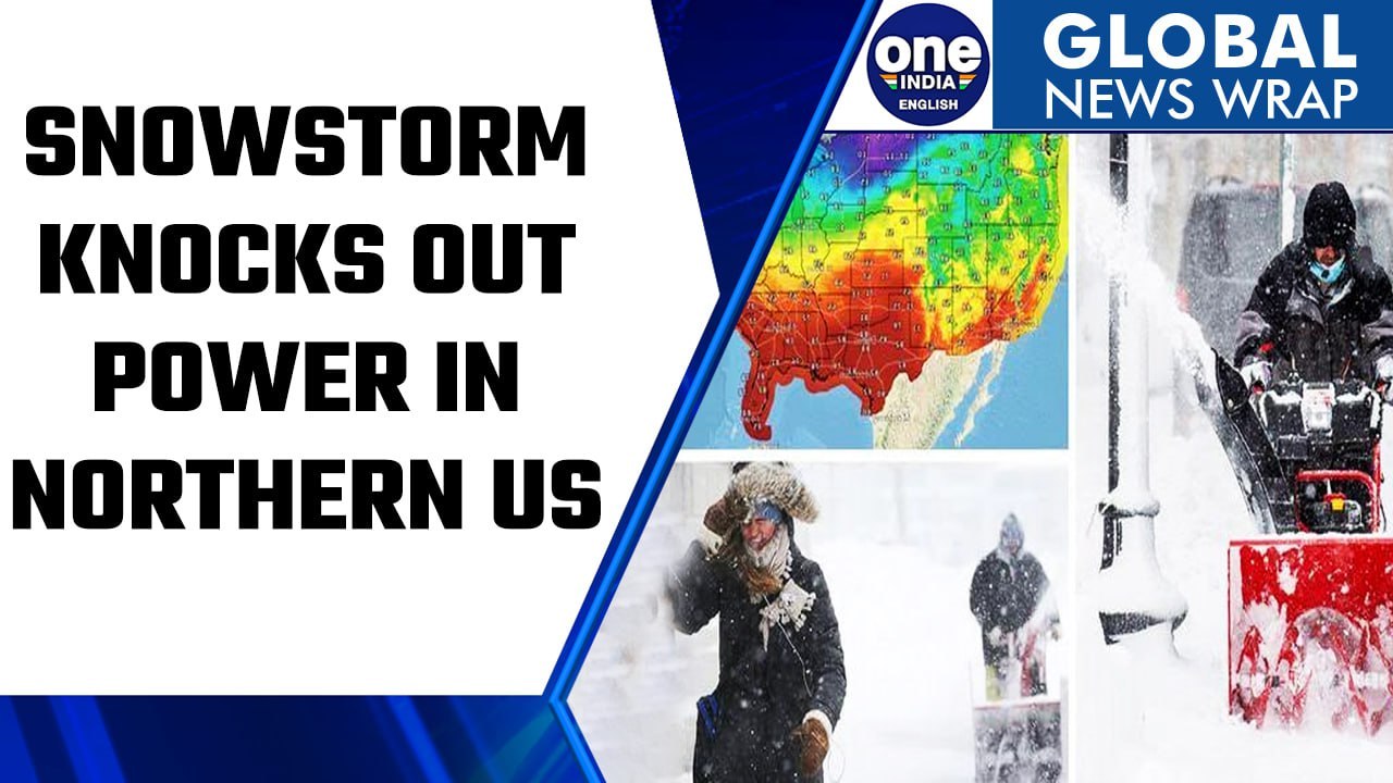 Snowstorm hits northern US, knocks out power, disrupts flights ...