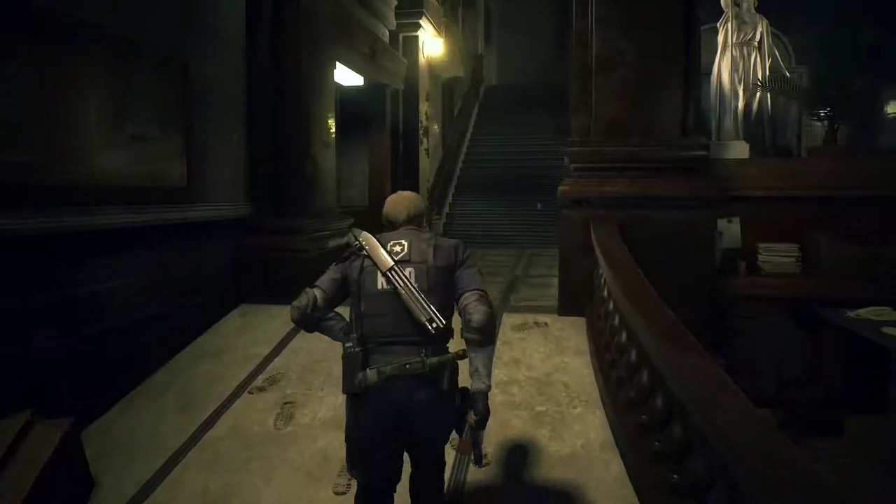 Resident Evil 2 Remake - gameplay (biblioteca) - Vídeo Dailymotion
