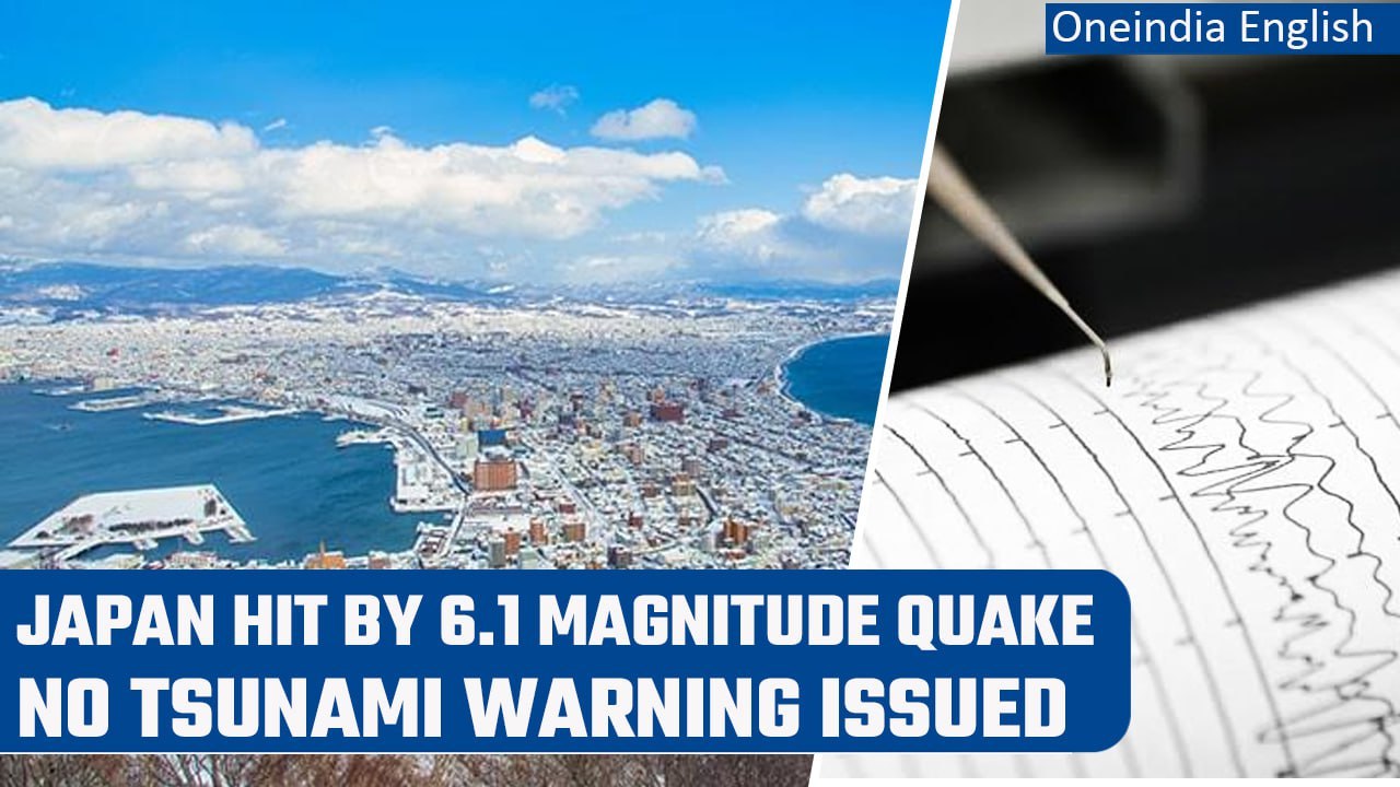 Japan hit by 6.1 magnitude quake late on Saturday, no loss to life ...