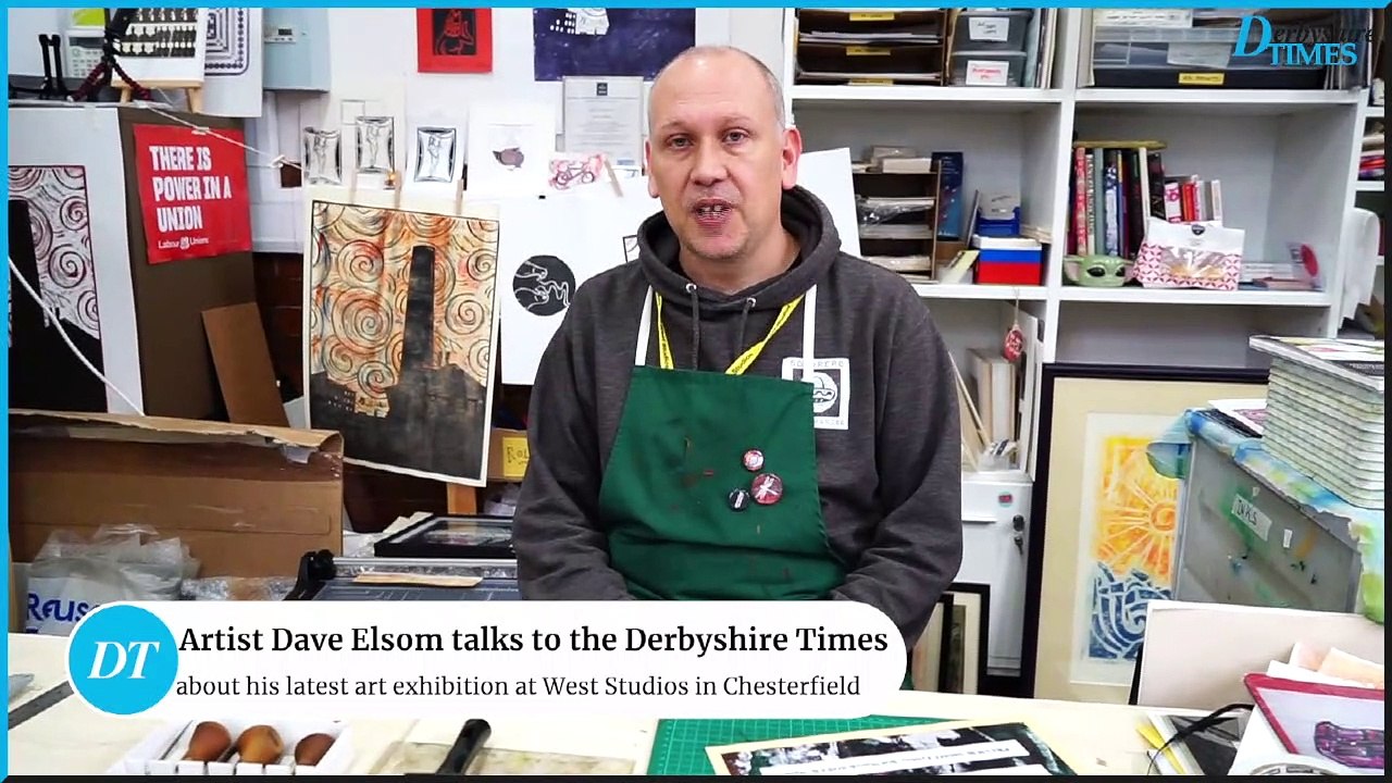 Dave Elsom art exhibition at West Studios - video Dailymotion