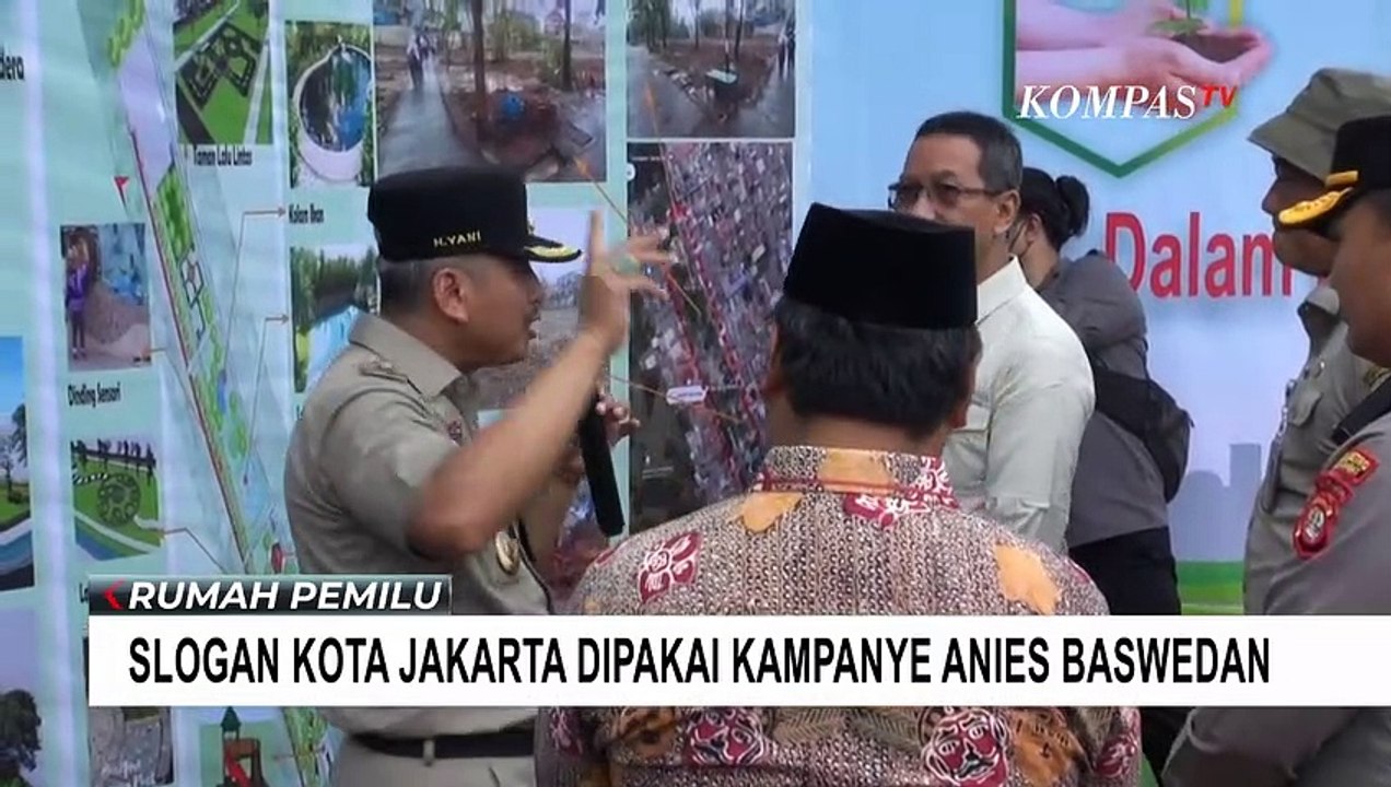 Slogan DKI Jakarta Dipakai Anies Baswedan untuk Kampanye, Heru Budi: Ya ...