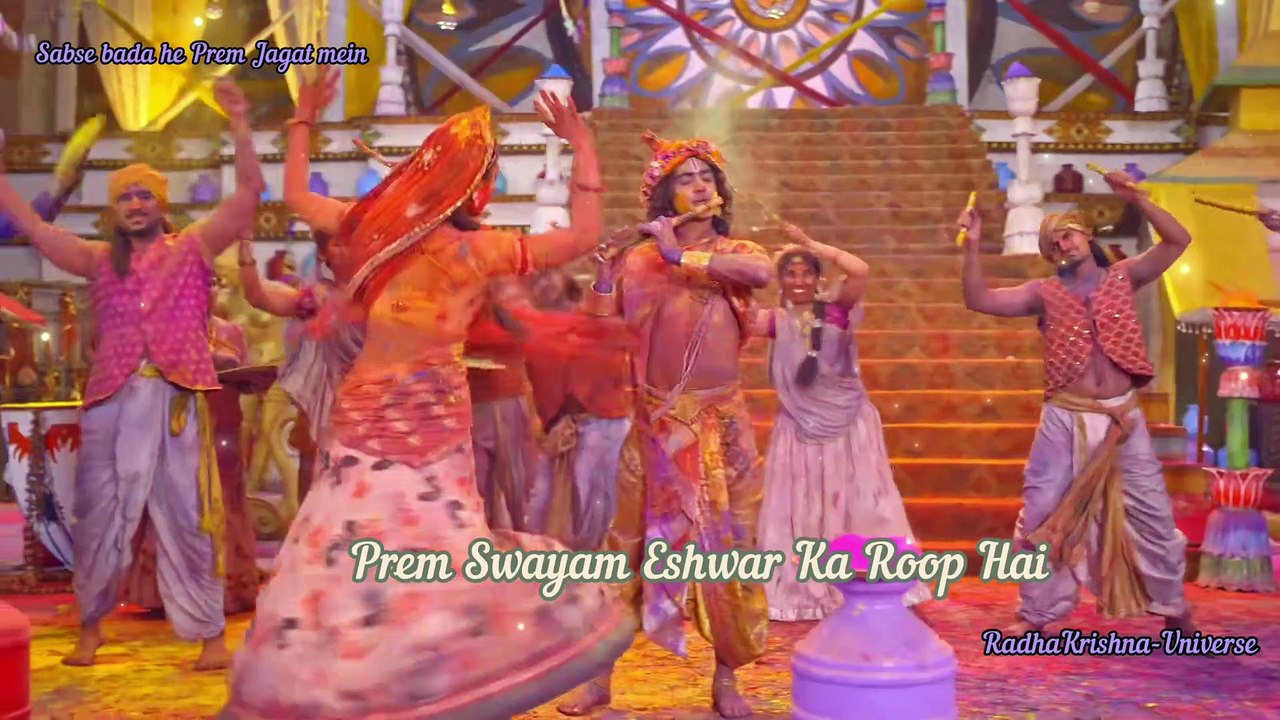 Sabse badha hai prem Jagat mey song - RadhaKrishn - video Dailymotion
