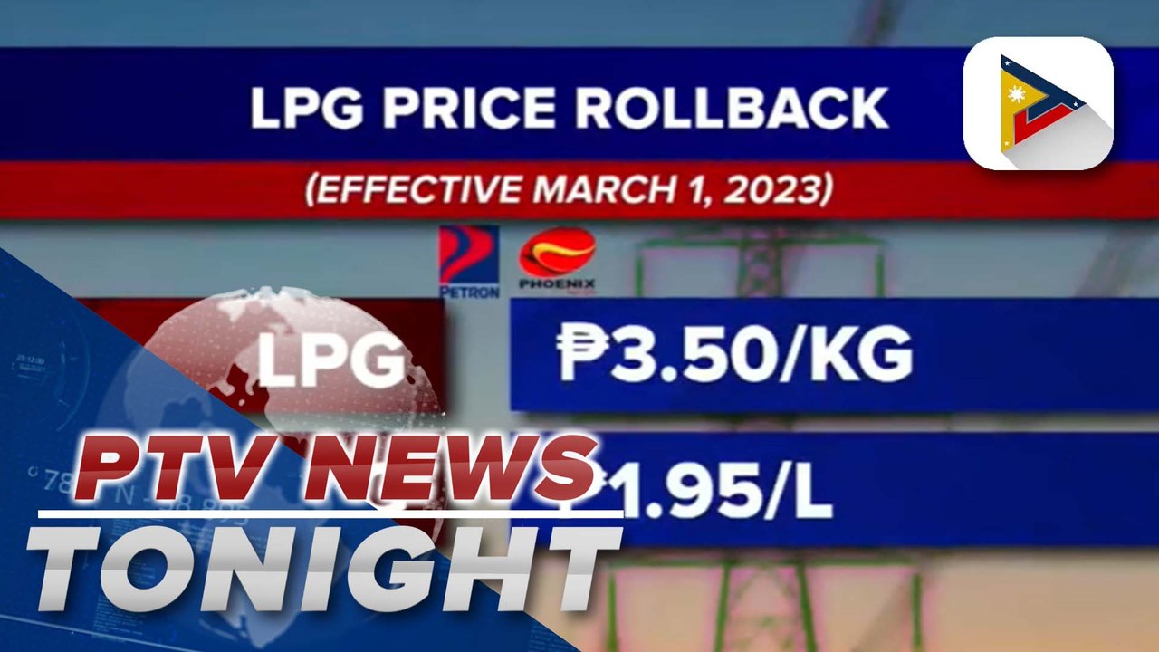 Petron announces price rollback for LPG products effective March 1 ...