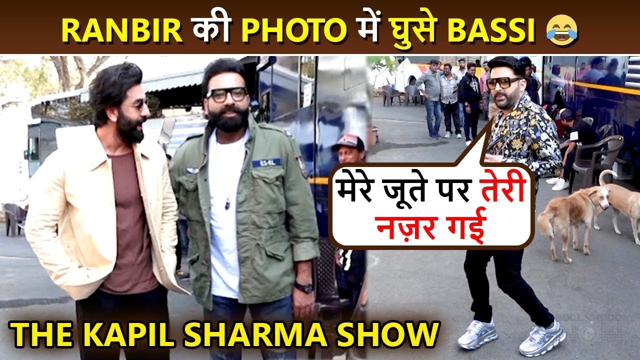 Stand-Up Comedian Bassi's Funny Moment With Ranbir Kapoor While Posing ...