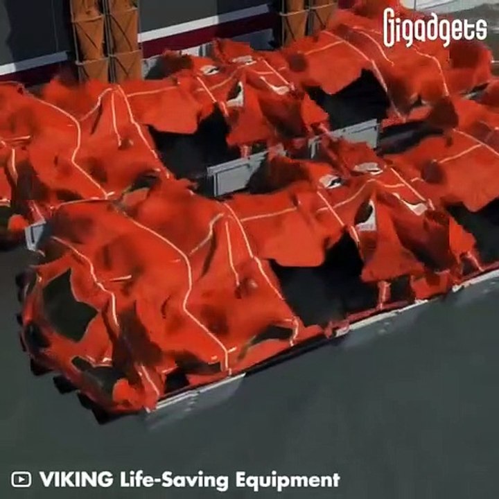 The VIKING LifeCraft - smart engineering #shorts #viral #shortsvideo # ...