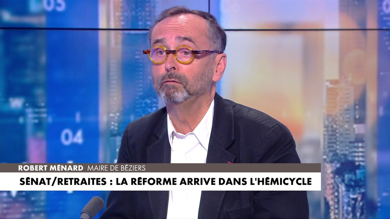 Robert Ménard : «Je pense que c’est une réforme qui ne va pas assez ...