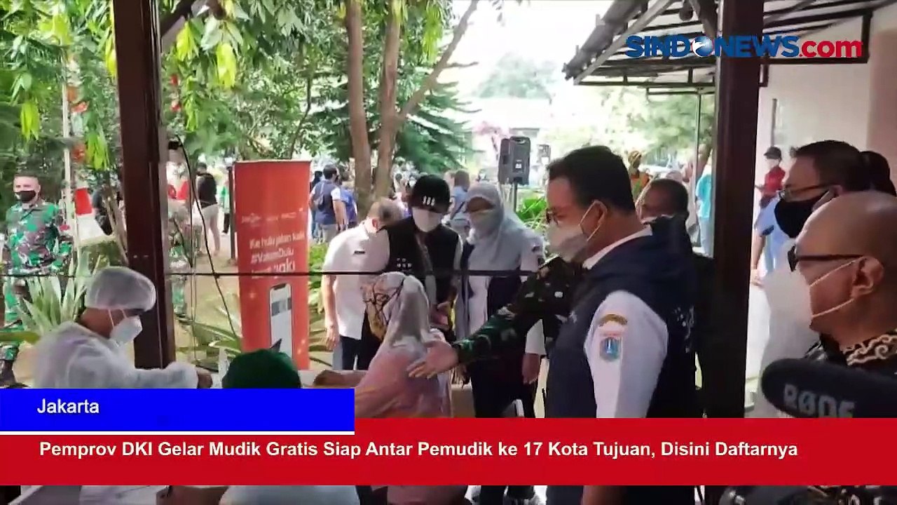 Pemprov DKI Gelar Mudik Gratis Siap Antar Pemudik ke 17 Kota Tujuan, Disini Daftarnya - Video ...