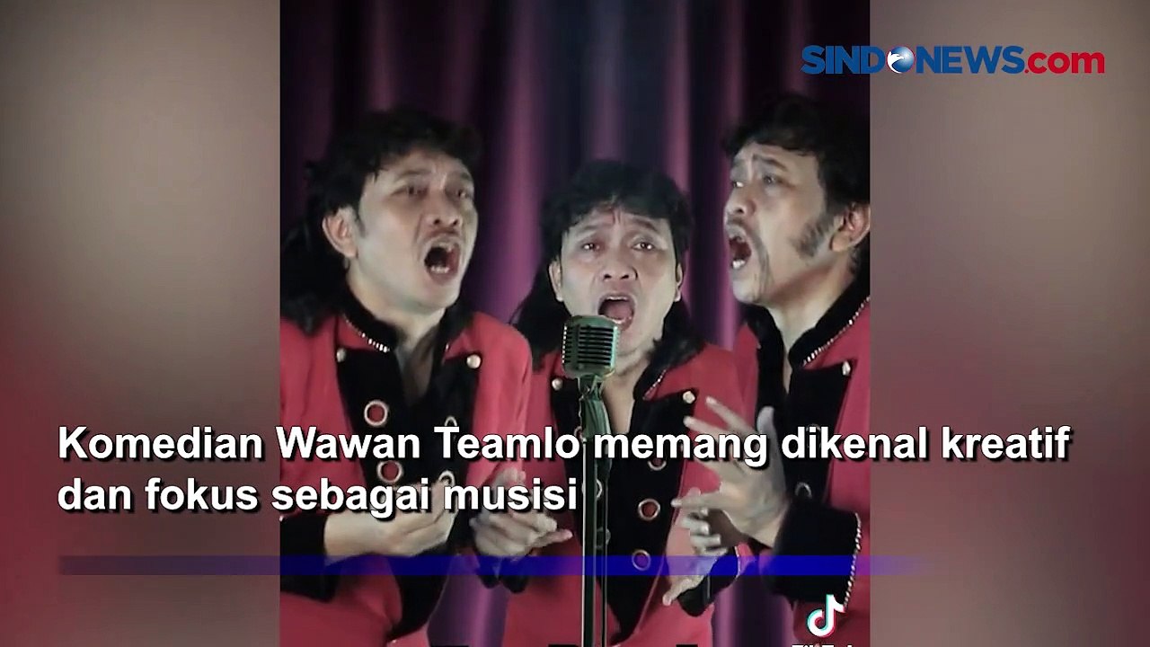 Komedian Wawan Teamlo Sukses Parodikan Lagu Cicak-Cicak di Dinding ...