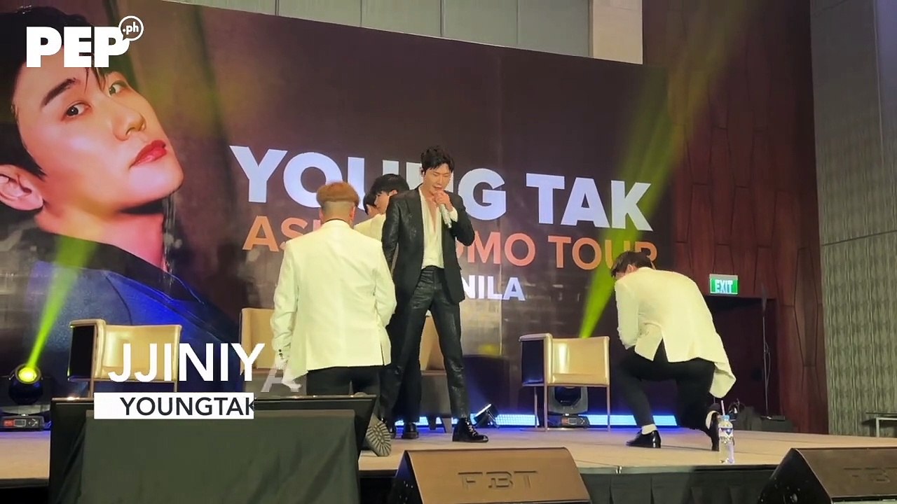 Korean trot singer YoungTak performs his viral song "Jjiniya" | PEP ...