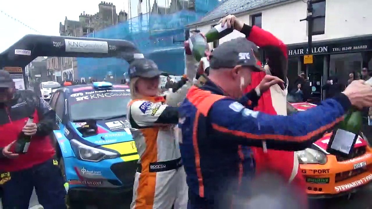 Jock Armstrong wins Snowman Rally 2023 - video Dailymotion