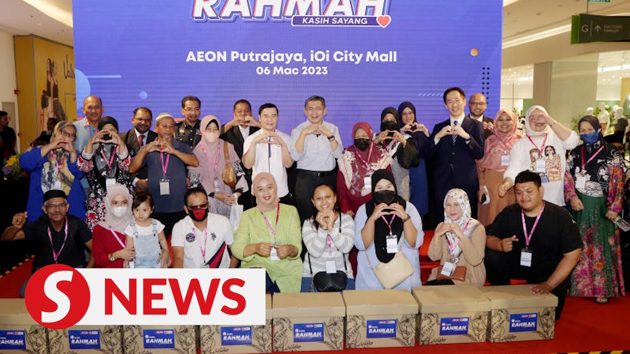 AEON launches Rahmah Raya programme under Payung Rahmah initiative ...