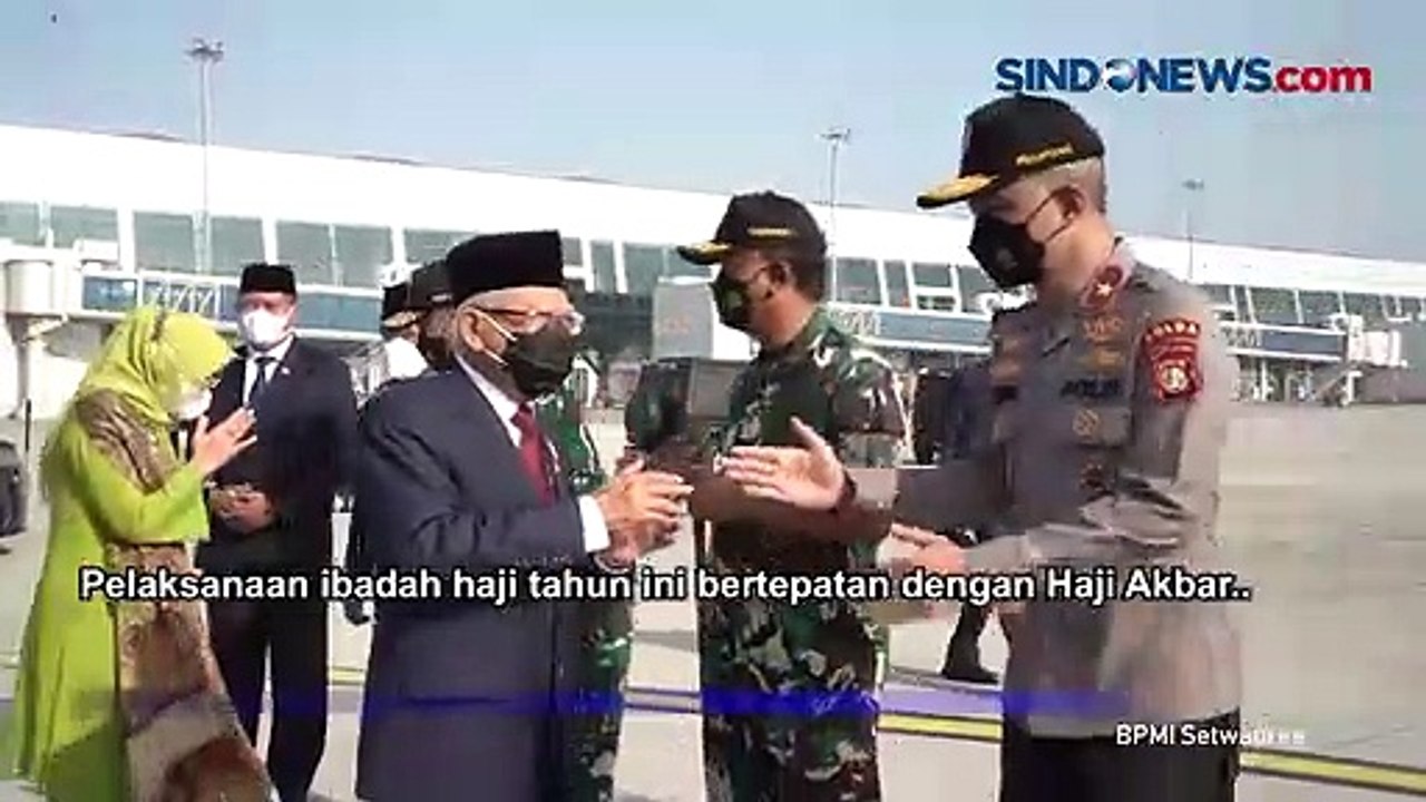 Penuhi Undangan Kerajaan Arab Saudi, Wapres Ma'ruf Amin Berangkat Haji - Video Dailymotion